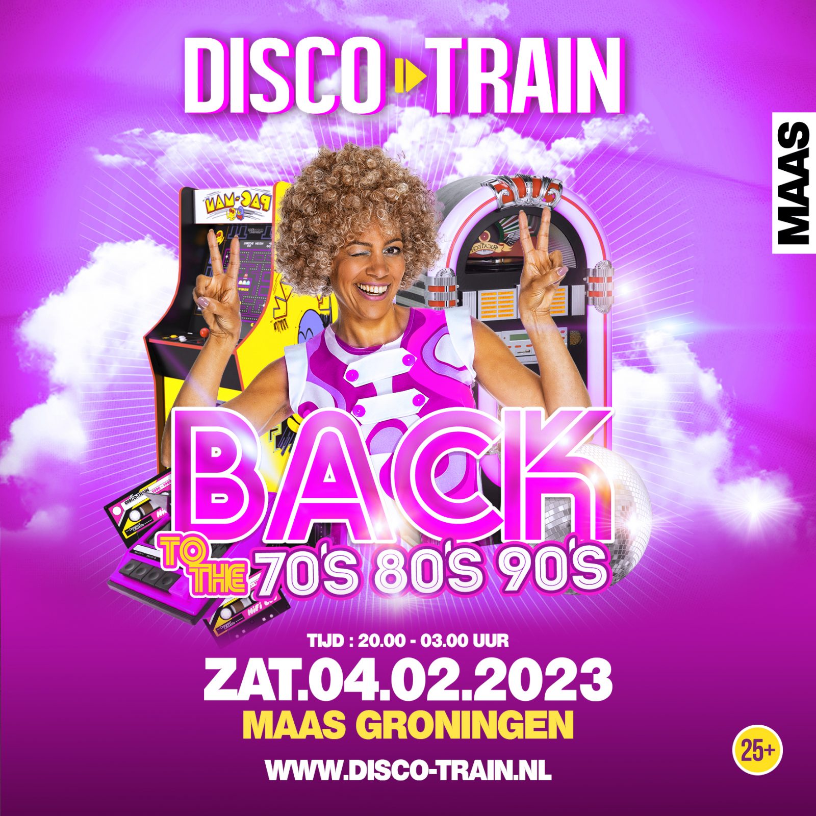 Back to The 70s 80s 90s Groningen - Disco-Train