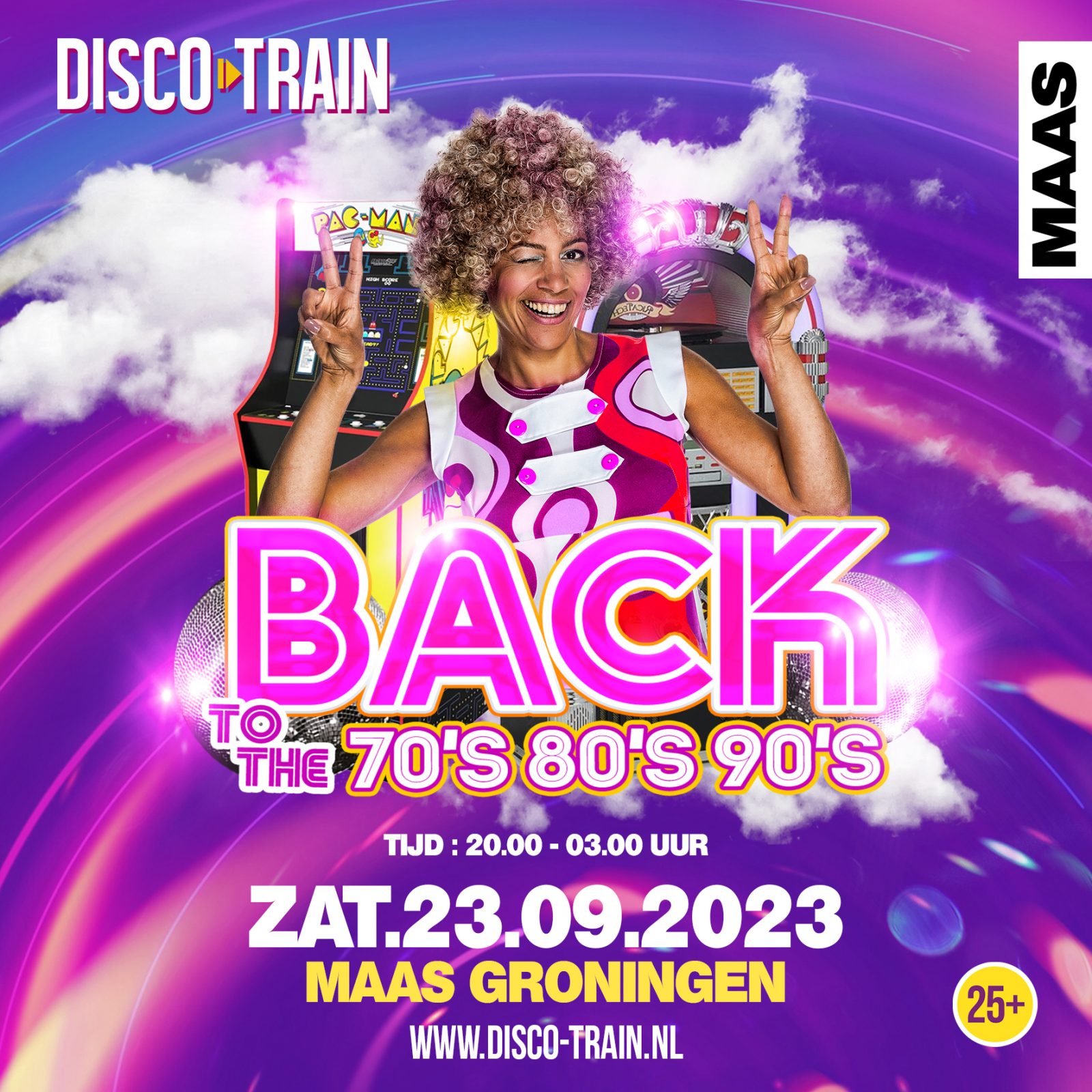 Back to The 70s 80s 90s Groningen - Disco-Train