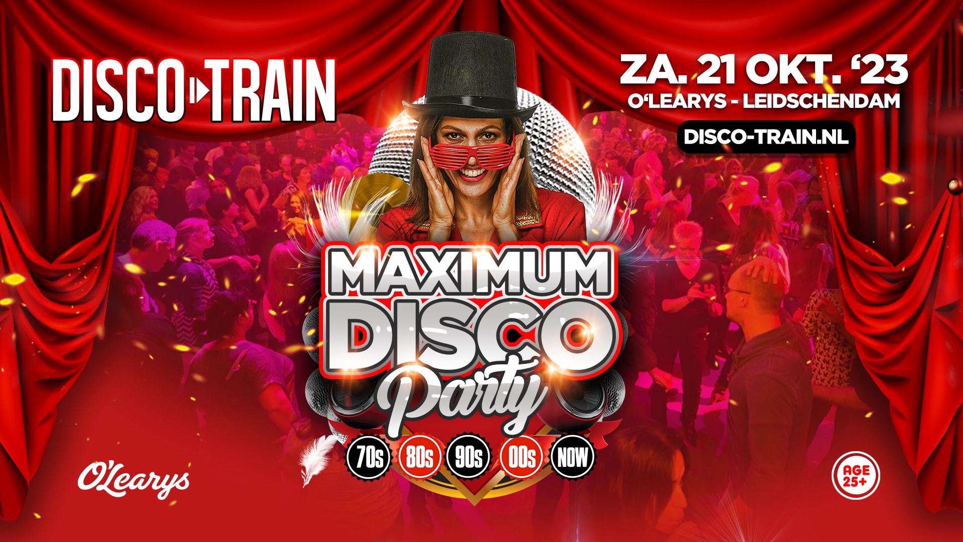 MAXIMUM Disco Party DJ ONLY Leidschendam – Disco-Train