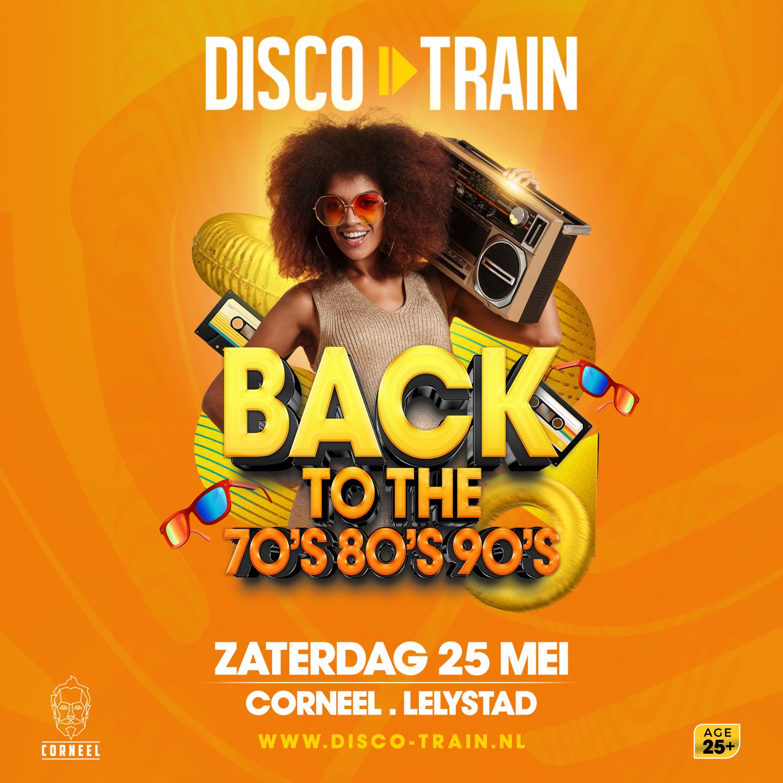 Back To The 70s 80s & 90s Lelystad - Disco-Train